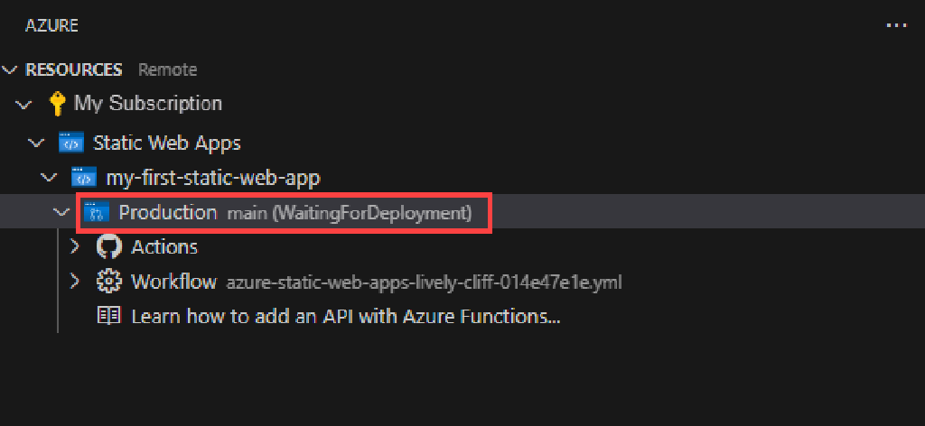 Build A Static Site With Azure Static Web Apps · Mckees Blog